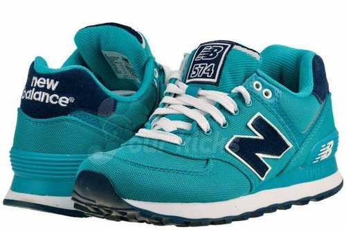 Бренд New Balance Pique Polo (Teal), US5.5 US6-6.5