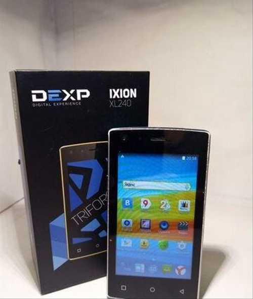 Телефон Dexp Ixion xl240