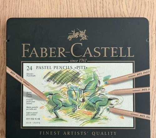 Пастельные карандаши Faber Castell Pitt набор 24
