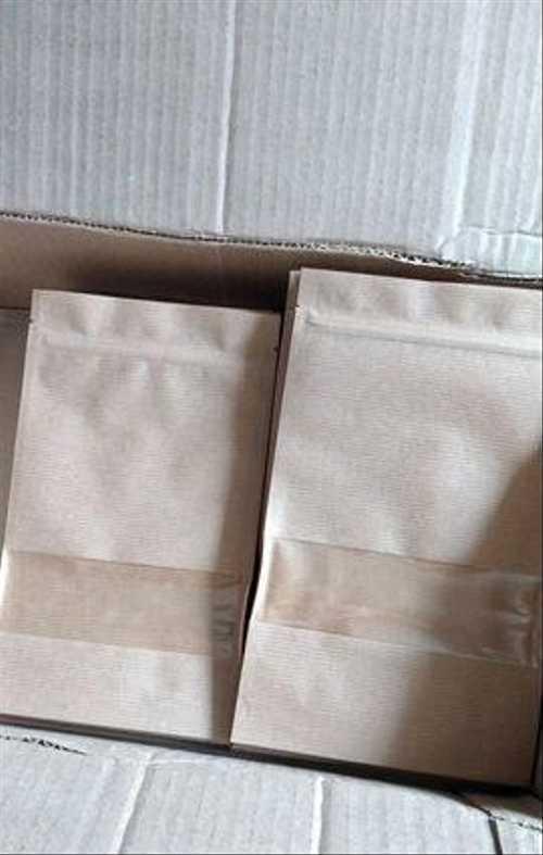 Пакет упаковочный Крафт бумага Дой пак