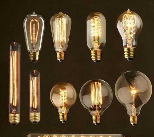 Лампа накаливания Ретро - Эдисона