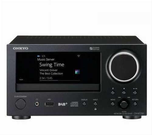 CD ресивер Onkyo CR-N775D Black