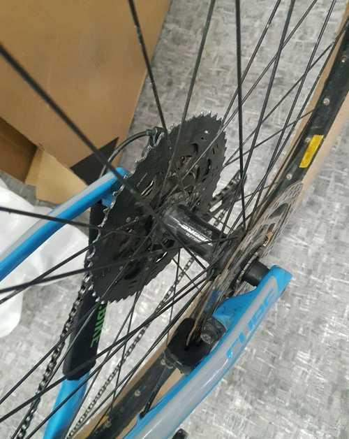 Обод задний MTB 29, в сборе, втулка Shimano Deore