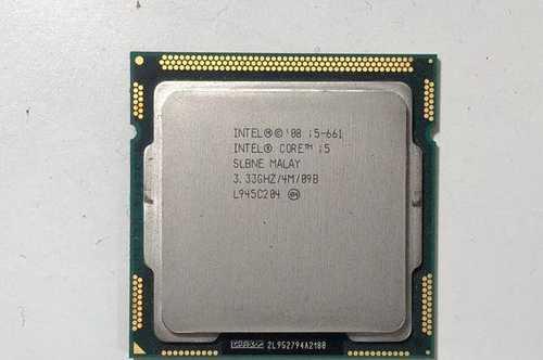 Процессор Intel Core i5-661