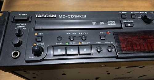 Проигрыватель-рекордер tascam MD-CD1 MK3