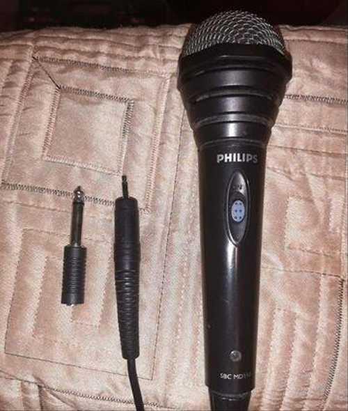 Микрофон вокальный Philips SBC MD110