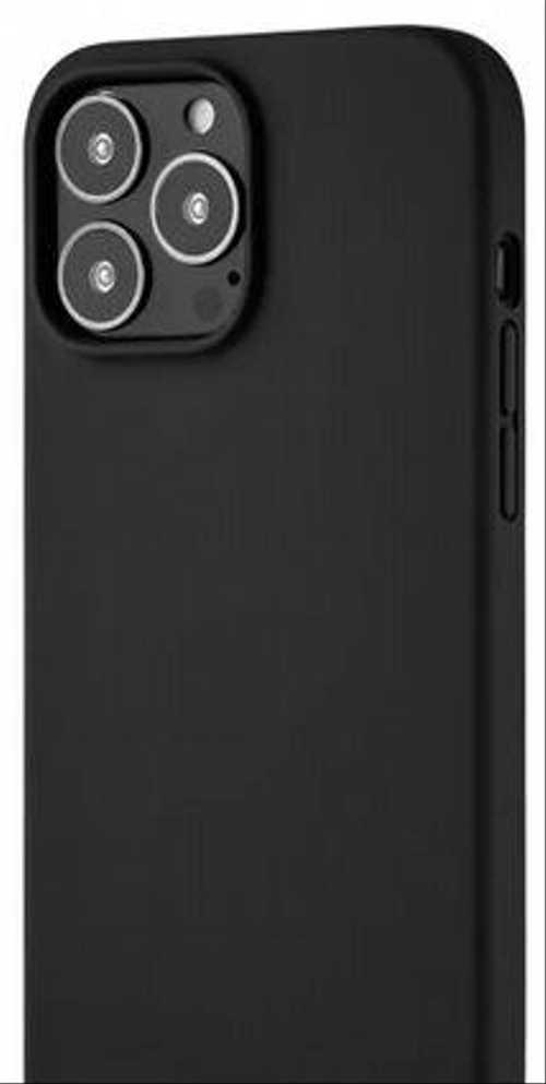 Чехол чёрный силиконовый для iPhone 13 Pro Max
