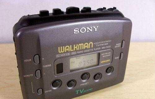 Аудиоплеер sony walkman WM-FX435