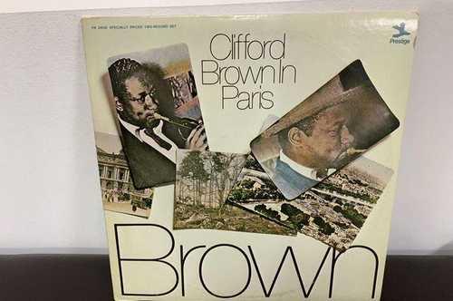 Clifford Brown "Clifford Brown In Paris" винил USA