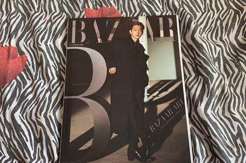 Журнал Harper’s bazaar baekhyun