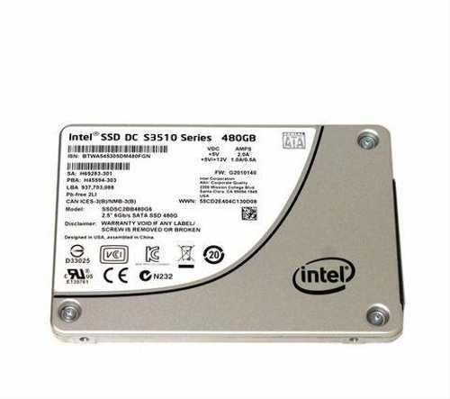 SSD 480-3840Gb Intel Micron, HDD 3.5" 6-14Tb