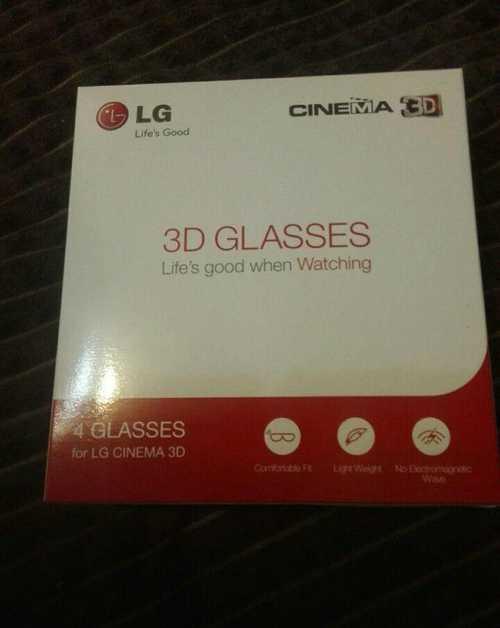 3-D очки LG cinema glasses
