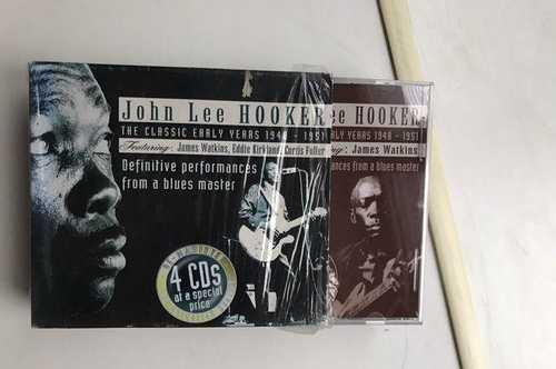 4 CD John Lee Hooker. Оригинал