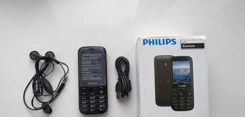 Сотовый телефон Philips Xenium E160 черный