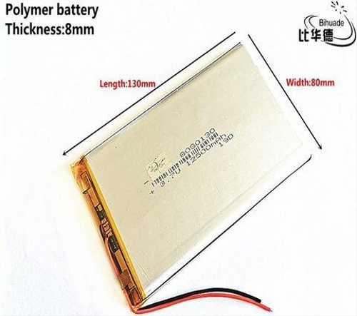 Lipo 3,7 в 12500 мАч литий-полимерная батарея