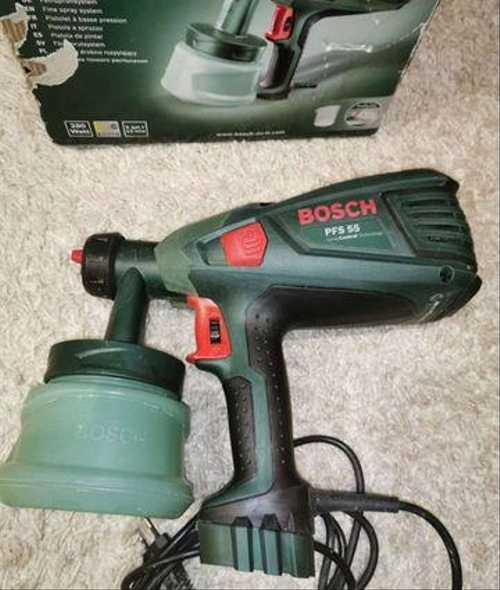 Краскопульт (краскораспылитель) Bosch PFS 55