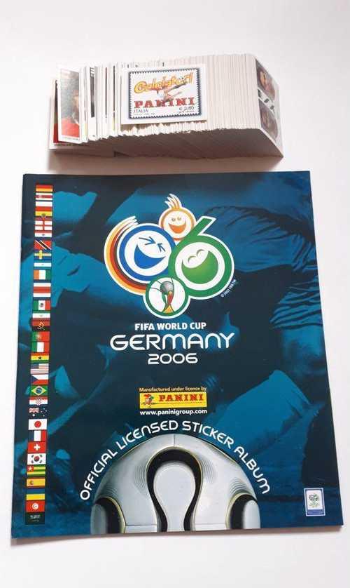 Наклейки panini Чемпионат Мира 2006 альбом+сет