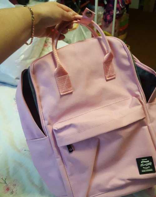 Рюкзак сумка розовый