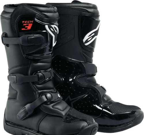 Alpinestars tech 3s детские мотоботы мотоцикл