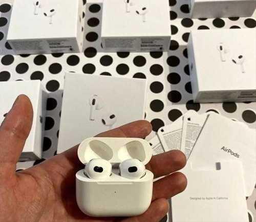 AirPods 3 Apple + наушники Monster Beats в подарок