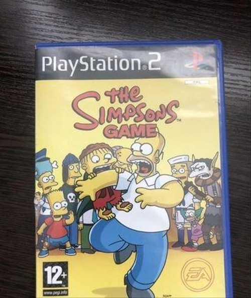 The simpsons game PS2