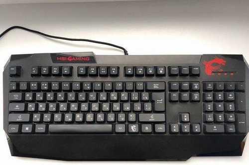 Игровая клавиатура MSI Vigor GK40