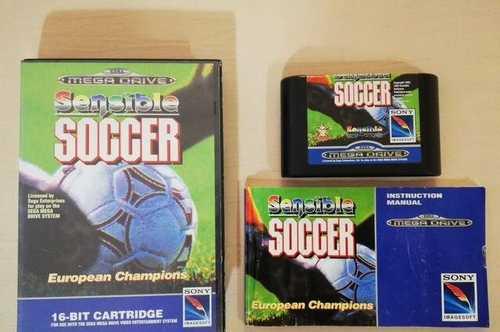 Sensible Soccer картридж Sega Mega drive