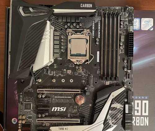 Core i7 9700K + MSI MPG Z390 Gaming Pro Carbon