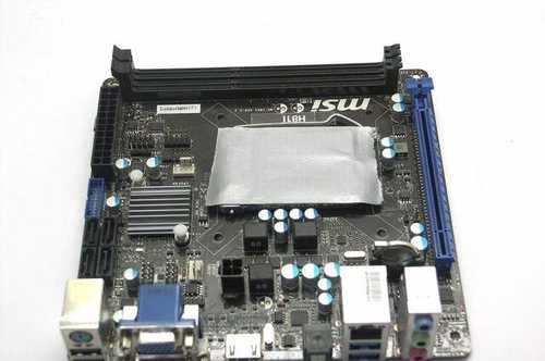 Материнская плата S-1150 MSI H81I (H81/2DDR3/sata