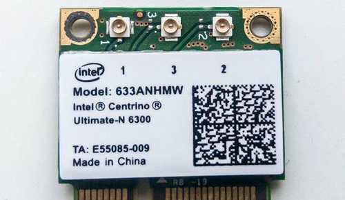 WiFi модуль Intel centrino 633anhmw