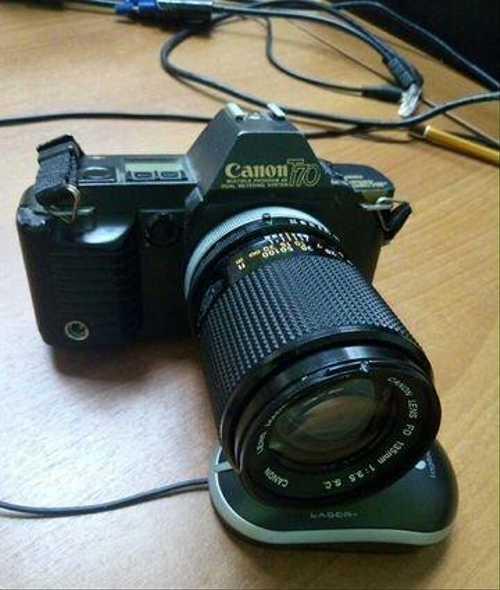 Canon T70, Canon lens FD 135 mm 1:3.5