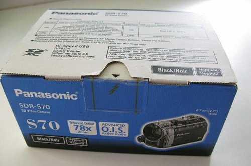 Видеокамера Panasonic SDR-S70