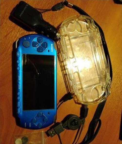 Sony PSP 3008 синяя