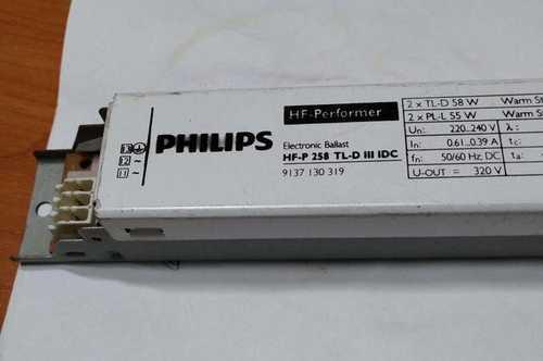 Эпра philips HF-P 258 2xTL-D 58W
