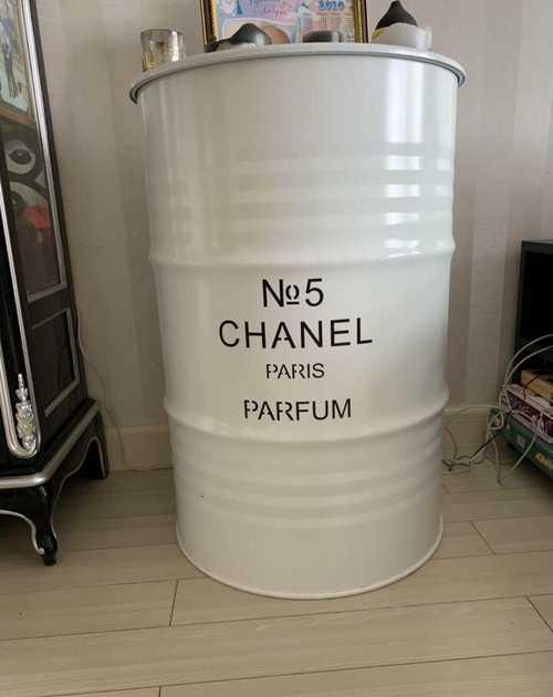 Интерьерный комод бочка Chanel большой размер