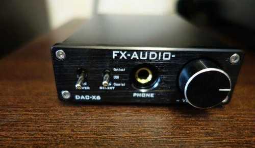 FX-Audio DAC-X6 усилитель для наушников