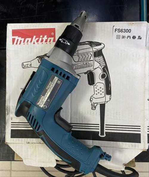 Шуруповерт makita сетевой FS 6300