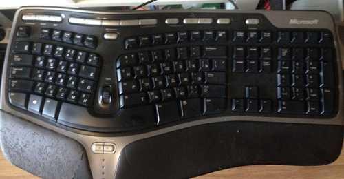 Клавиатура Microsoft Ergonomic 4000