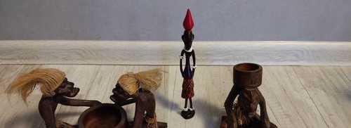 Африканские статуэтки