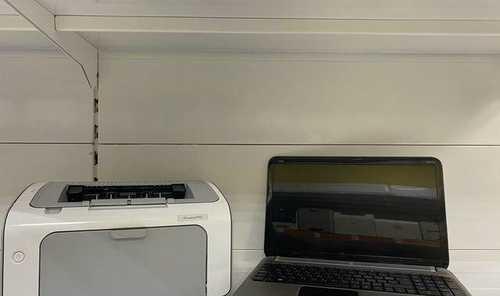 Ноутбук + принтер