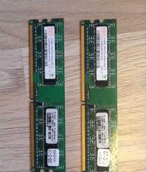 Модуль памяти Hynix 512mb ddr2 667 1Rx8 PC-5300U