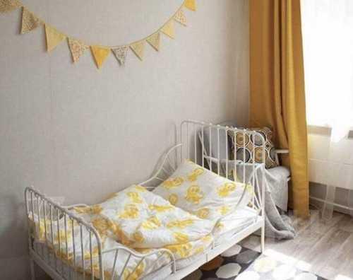 Детская кровать IKEA миннен