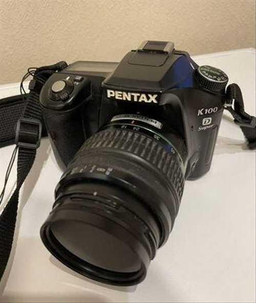 Зеркальный фотоаппарат Pentax k100d super