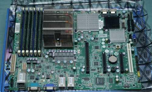 Материнская плата с процессором amd Opteron4332 HE