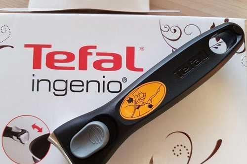 Сковорода с антипригарным покрытием Tefal INGENIO black 22 см. - "В опыте исполь