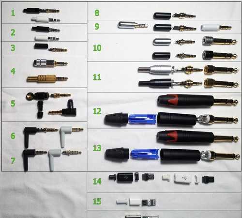 6.35 6.3 3.5 мм 3 4 5 pin mini-Jack TRS trrs trrrs