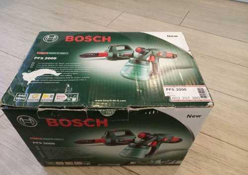 Сетевой краскопульт bosch PFS 2000