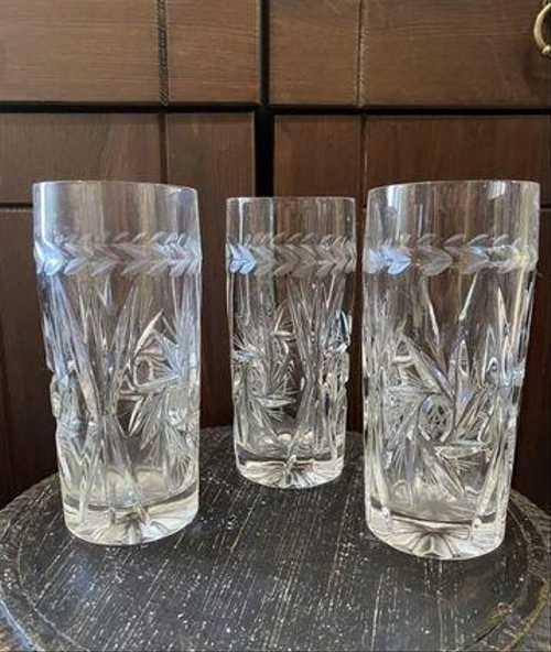Хрустальные стаканы Югославия