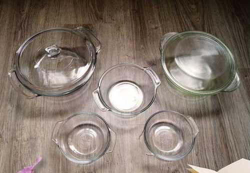 Посуда для микроволновки (набор 5 шт)