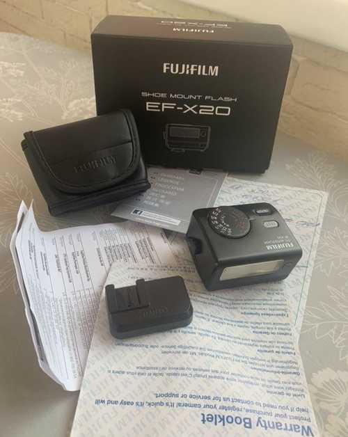 Вспышка fujifilm EF-X20 (new)